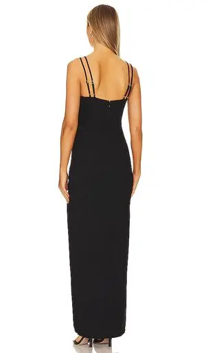 Nbd Estrella Maxi Dress With Slit