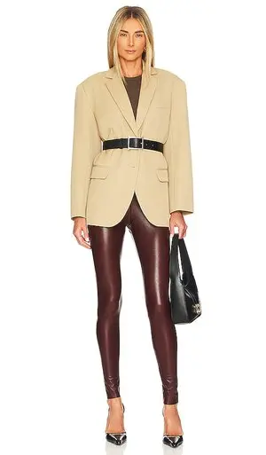 Commando Faux Leather Legging In . Also - Wine