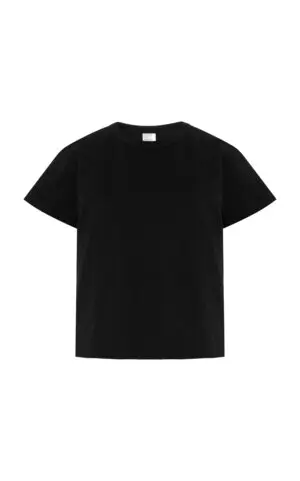LESET The Margo Cotton T-shirt - Black
