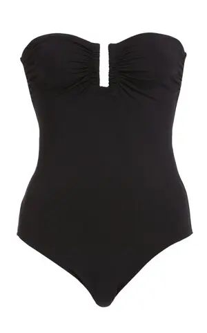 ERES Cassiopee Strapless Shirred One-piece Swimsuit