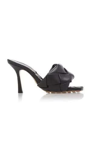 Bottega Veneta Lido Sandals - Black