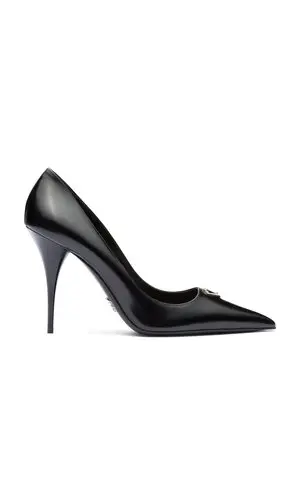 Prada Leather Pumps - Black