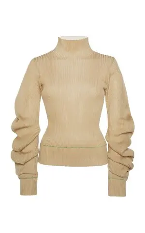 Bottega Veneta Lightweight Knit Turtleneck Sweater