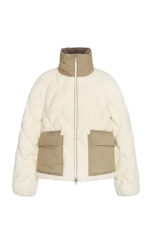Moncler Jonquille Sherpa Jacket
