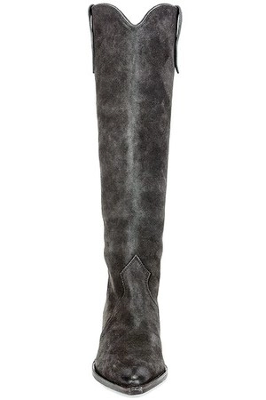 Isabel Marant Étoile Denvee Suede Boot - Faded Black