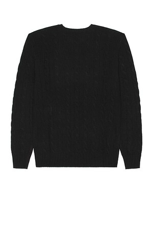 Polo Ralph Lauren Cable Knit Pullover - Black