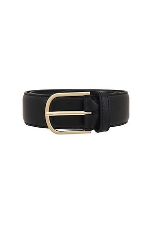 TOTEME Bold Trouser Belt - Black