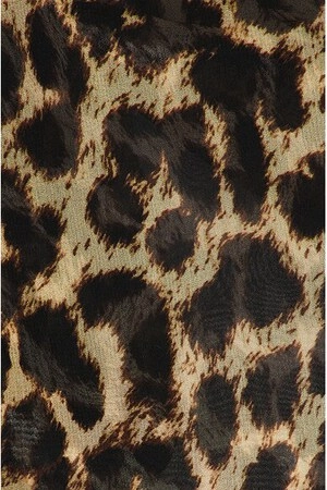 Saint Laurent Print Marcel Cravate Top
