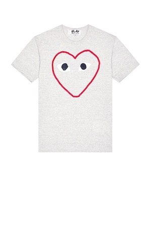 Play Comme Des Garcon Heart Logo Tee