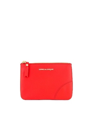 Comme Des Garçons Classic Leather Zip Wallet - Orange