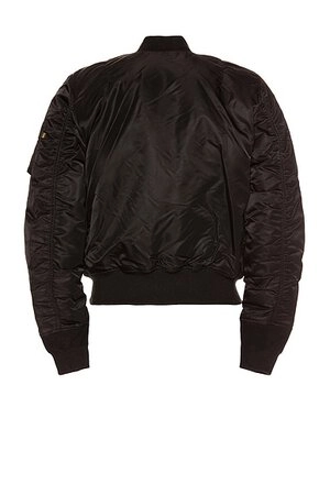 Alpha Industries Ma-1 Slim Fit Bomber Jacket - Black