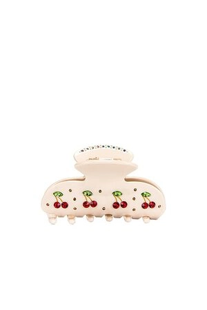 EMI JAY Emi Jay Sweetheart Clip With Crystal Embellishments Cherry Pie