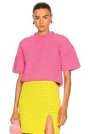 Bottega Veneta Heavyweight Chenille Knit Sweater