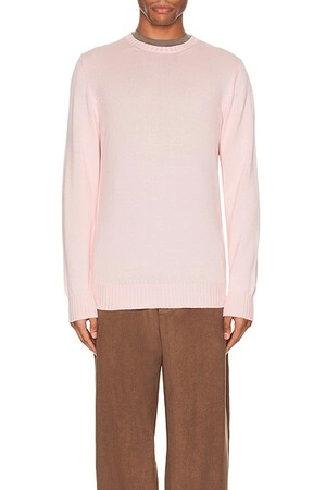 GHIAIA Cotton Crewneck Sweater