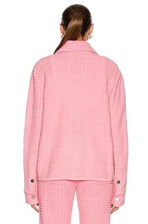 Bottega Veneta Jacquard Towelling Jacket