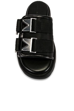 Bottega Veneta Flash Buckle Sandals - Black