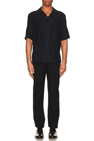 Saint Laurent Chemise Polo Col Requin