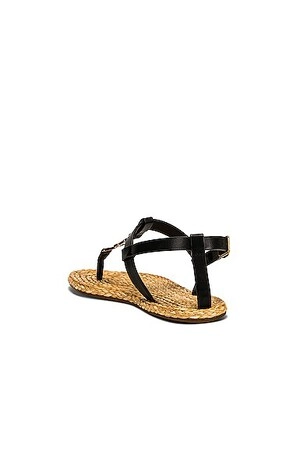 Saint Laurent Cassandra Flat Sandals