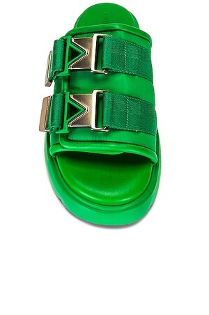Bottega Veneta Flash Buckle Sandals - Grass