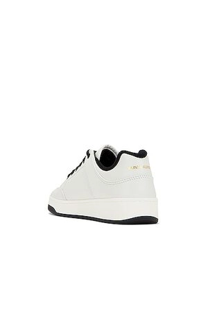 Saint Laurent Sl61 Low Top Sneaker Cuir Meridiano Micro Perf