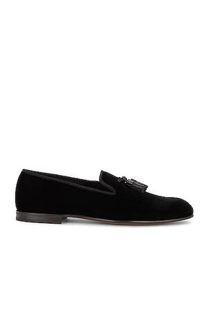 TOM FORD Velvet Tassel Loafers