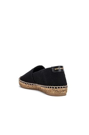 Saint Laurent Signature Espadrilles - Black