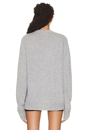 Eterne Theodore Cashmere Cardigan - Grey