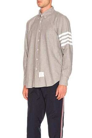 Thom Browne Bar Chambray Shirt