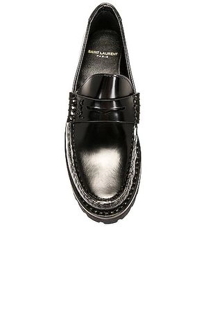 Saint Laurent Mag 15 Moccasin Loafers