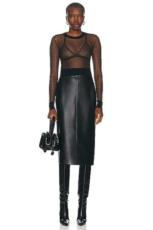 Alaïa Sheer Jumper Sweater