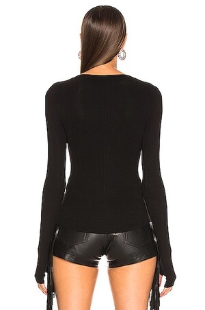 Enza Costa Silk Rib Henley