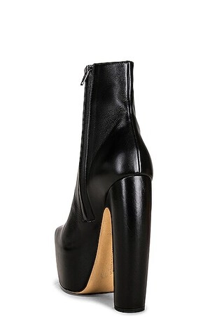 Bottega Veneta Leather Wedge Ankle Boots