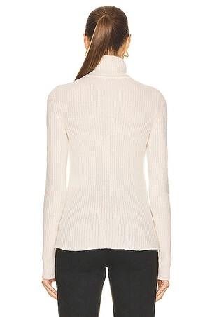 Saint Laurent Ribbed Turtleneck Sweater