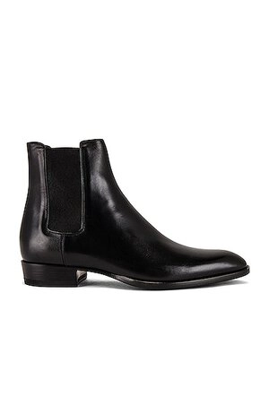 Saint Laurent Wyatt 30 Chelsea Boot - Black