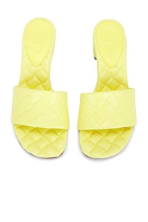 Bottega Veneta Amy Mule Sandal - Sherbert