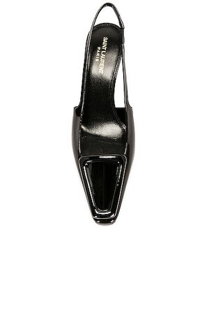 Saint Laurent 24 Slingback Pump - Nero