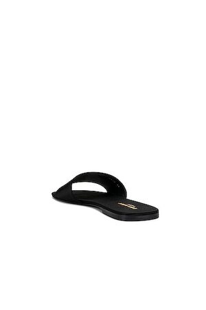 Saint Laurent Flat Slip-on Sandals