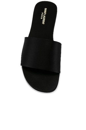 Saint Laurent Flat Slip-on Sandals