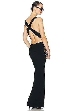 HELSA Ianli Knit Dress - Black