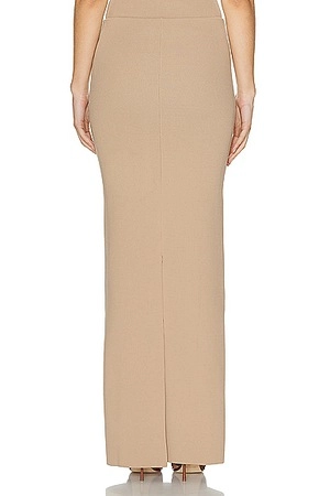 HELSA Carina Knit Skirt - Mushroom