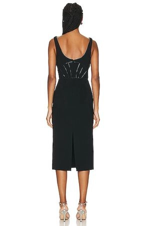 ET OCHS Valerie Corset Midi Dress