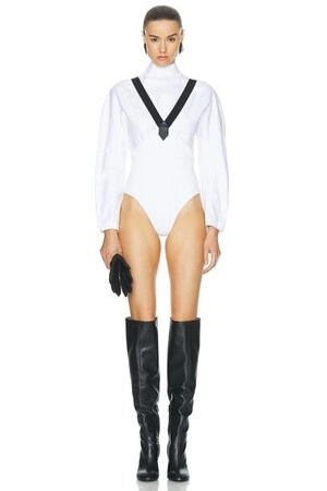 Alaïa Cinched Bodysuit