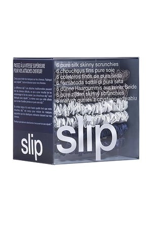 Slip Skinny Scrunchies Set Of 6 - Midnight