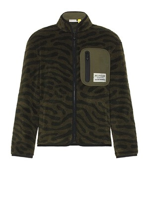 Moncler X Salehe Bembury Zip Up Fleece Cardigan - Multi