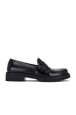 Saint Laurent Calfskin Loafers - Nero
