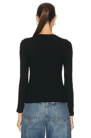 LESET Kelly Slim Fit Long Sleeve Top