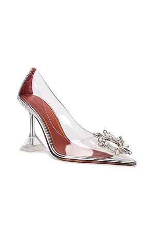 Amina Muaddi Begum Pvc Pumps