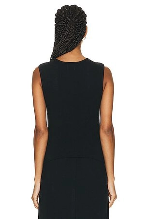 LESET Sleeveless Crewneck Top