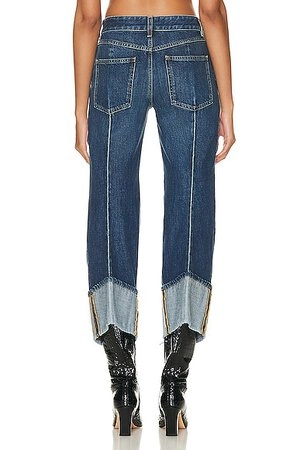 Bottega Veneta Medium Indigo Straight Leg Jeans