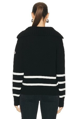 Moncler Long Sleeve Polo Sweater